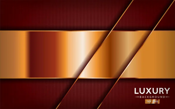 Luxurious Premium Red Abstract Background Golden Lines Overlap Textured ...