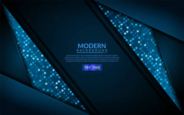 Modern Abstract Tech Blue Background Futuristic Technology Background ...