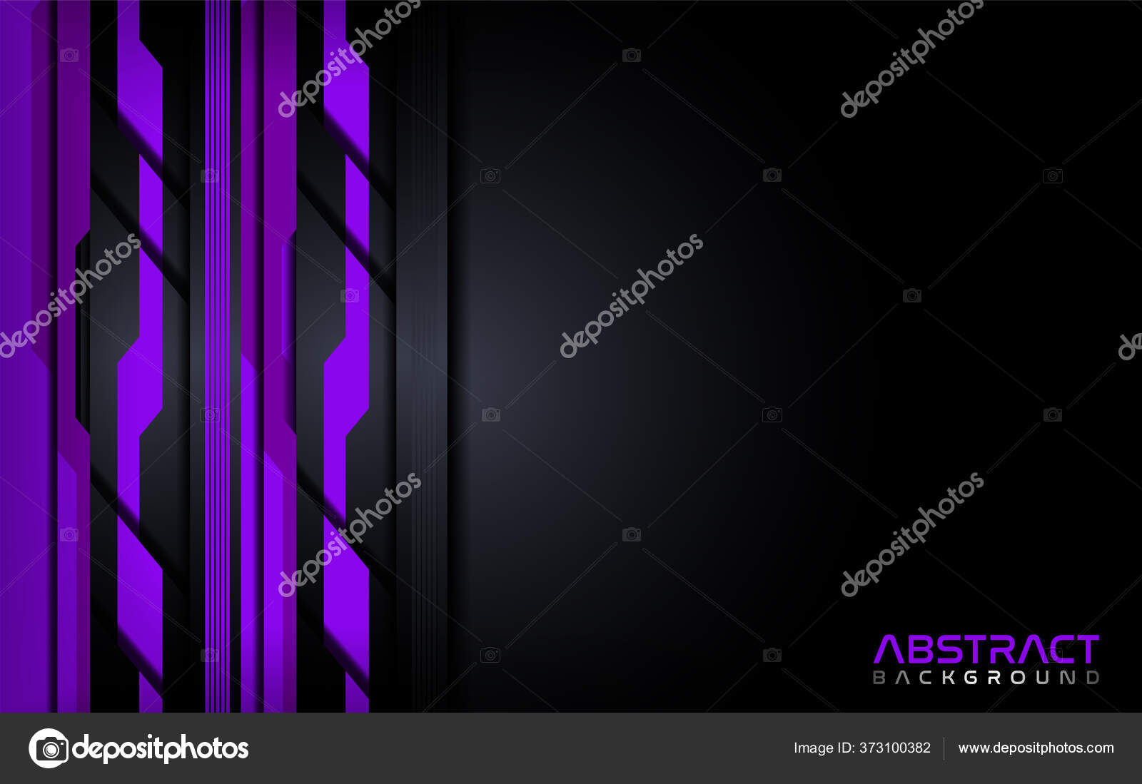 Futuristic Purple Modern Tech Abstract Background Design Template ...
