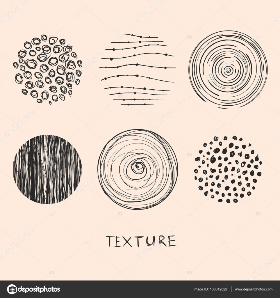 Hand drawn textures and brushes. Stock Vector by ©veterstaltepley 138612822