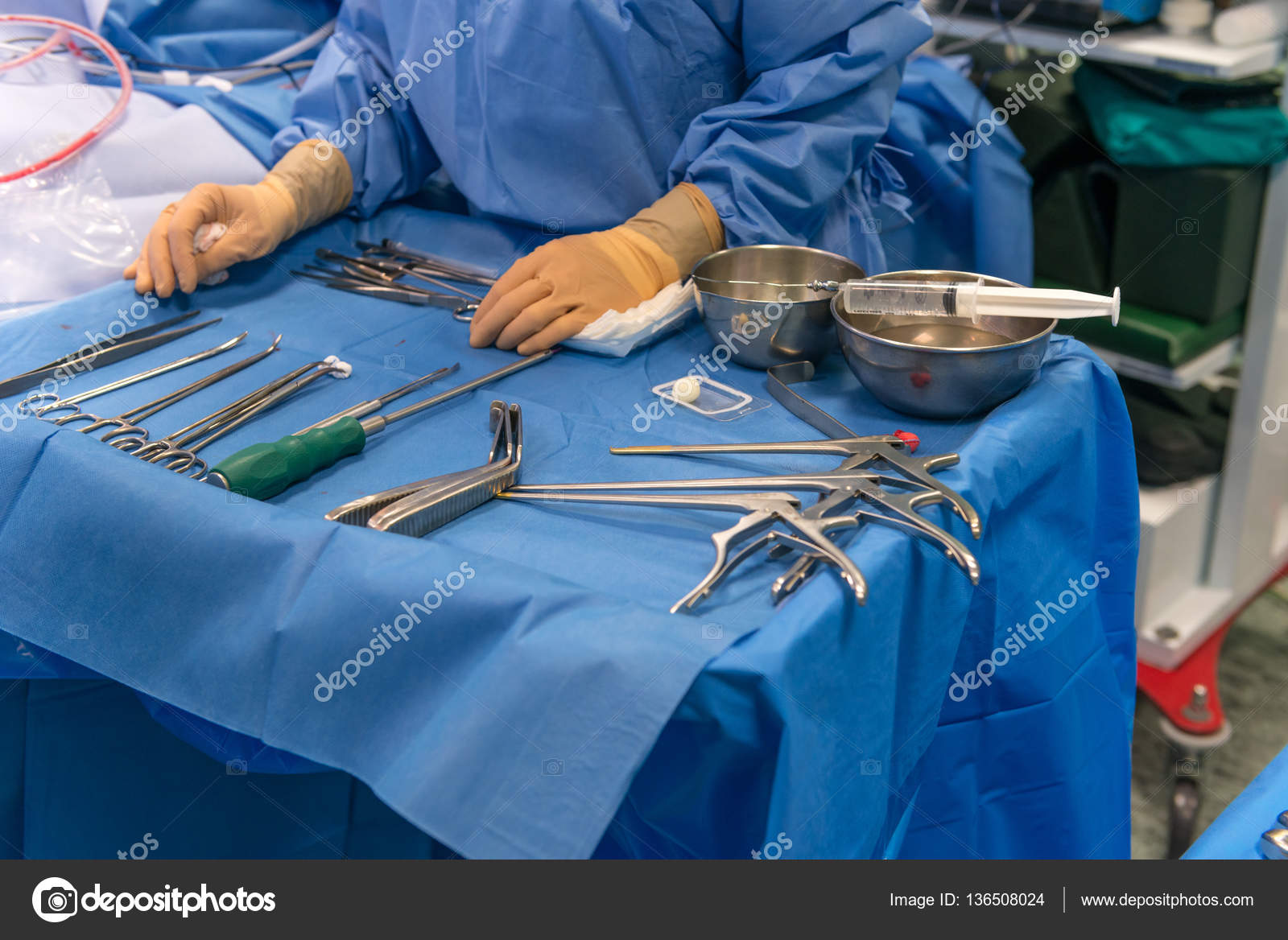 Surgical operation in the operating room — Stock Photo © vpardi #136508024