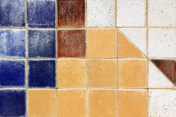 Old ceramic brick tile wall Stock Photo by ©Gap 157286988