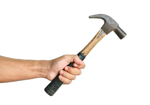 The hand holding the hammer Stock Photo by ©natalt 21636069
