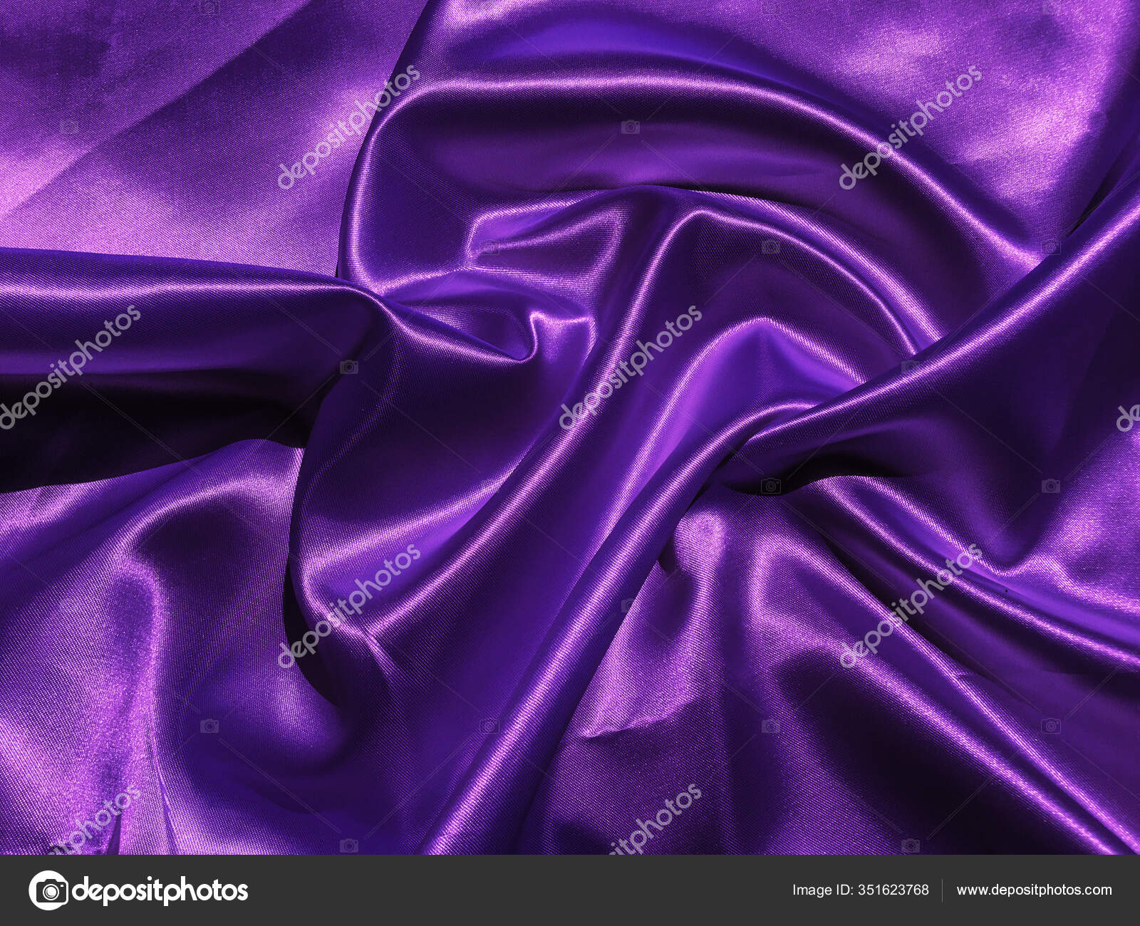 Smooth Purple Fabric Satin Texture Background Copy Space Design Stock ...