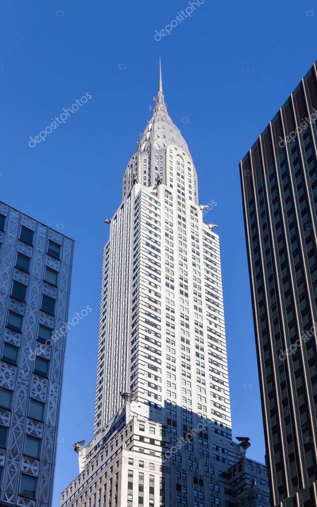 El edificio Chrysler en la ciudad de Nueva York, en los Estados Unidos de América, era la ...