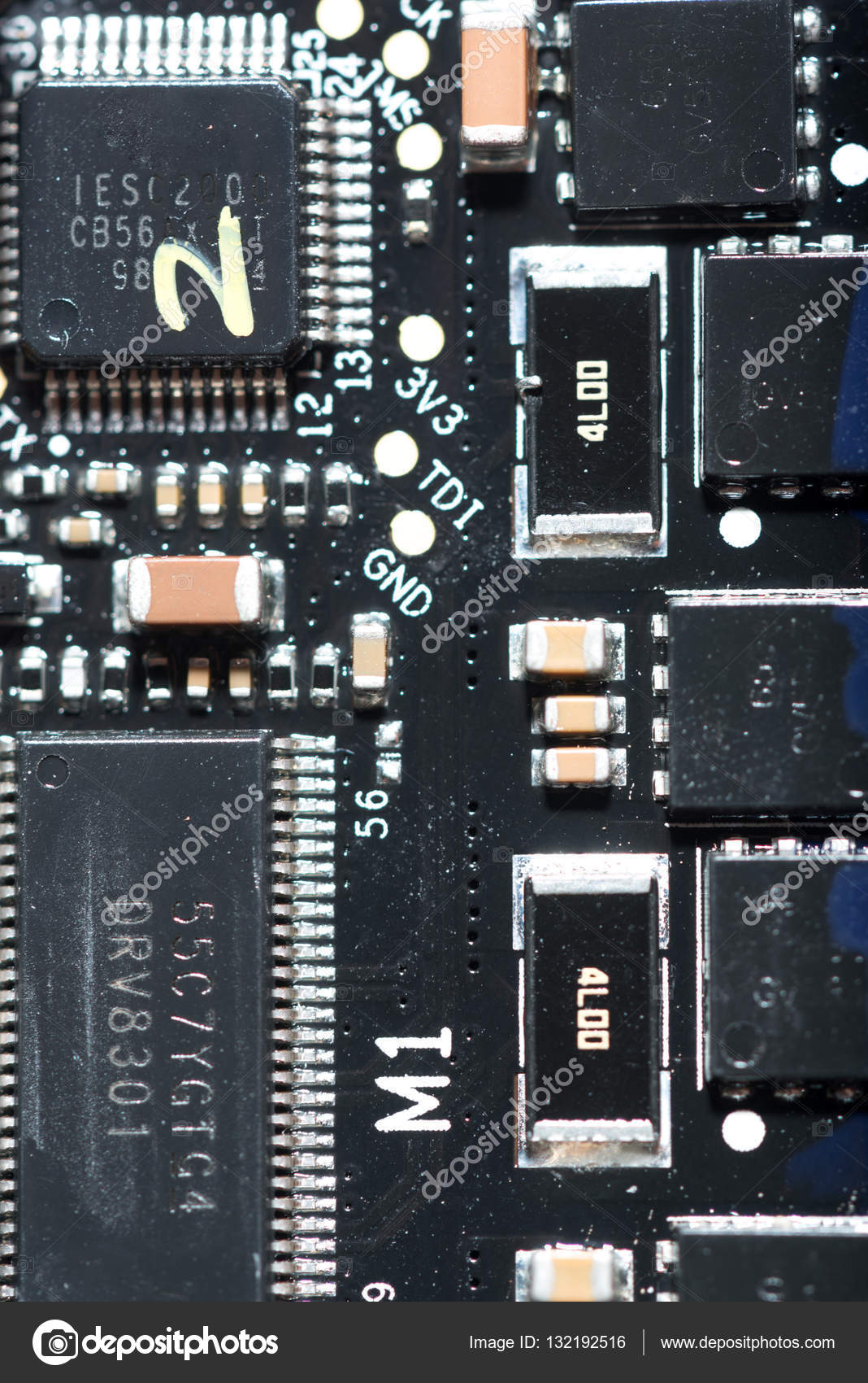 Top view of drones chip Stock Photo by ©yacobchuk1 132192516