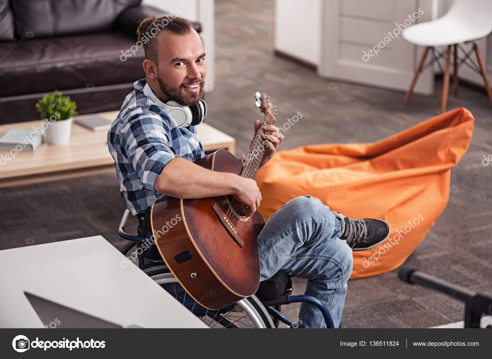 Stylish young man having fun — Stock Photo © yacobchuk1 #136511824