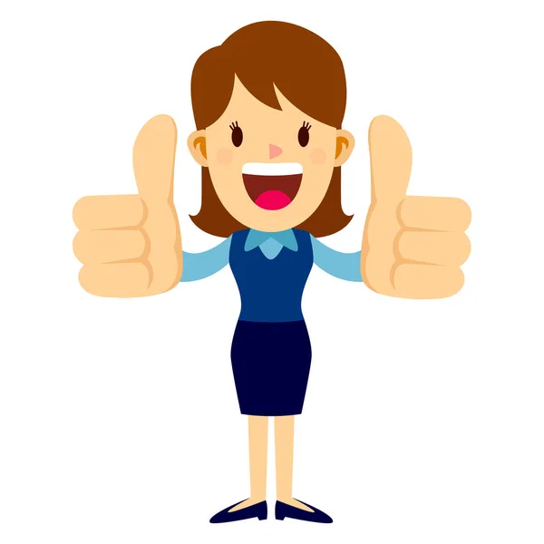 Two Thumbs Up — Stock Vector © Rudall30 9106904
