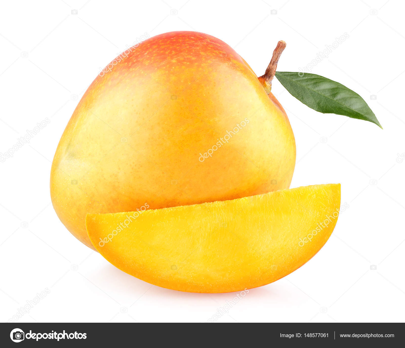 Ripe Mango fruit Stock Photo by ©mvw@tut.by 148577061