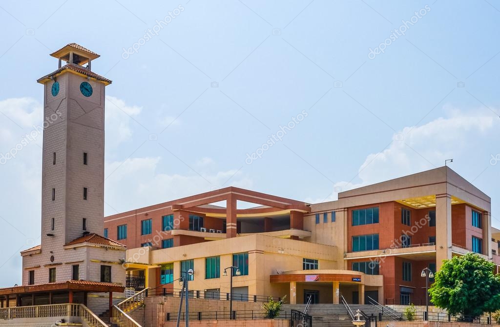 HDR Torre de reloj in Bata — Stock Photo © alarico73 #126103208