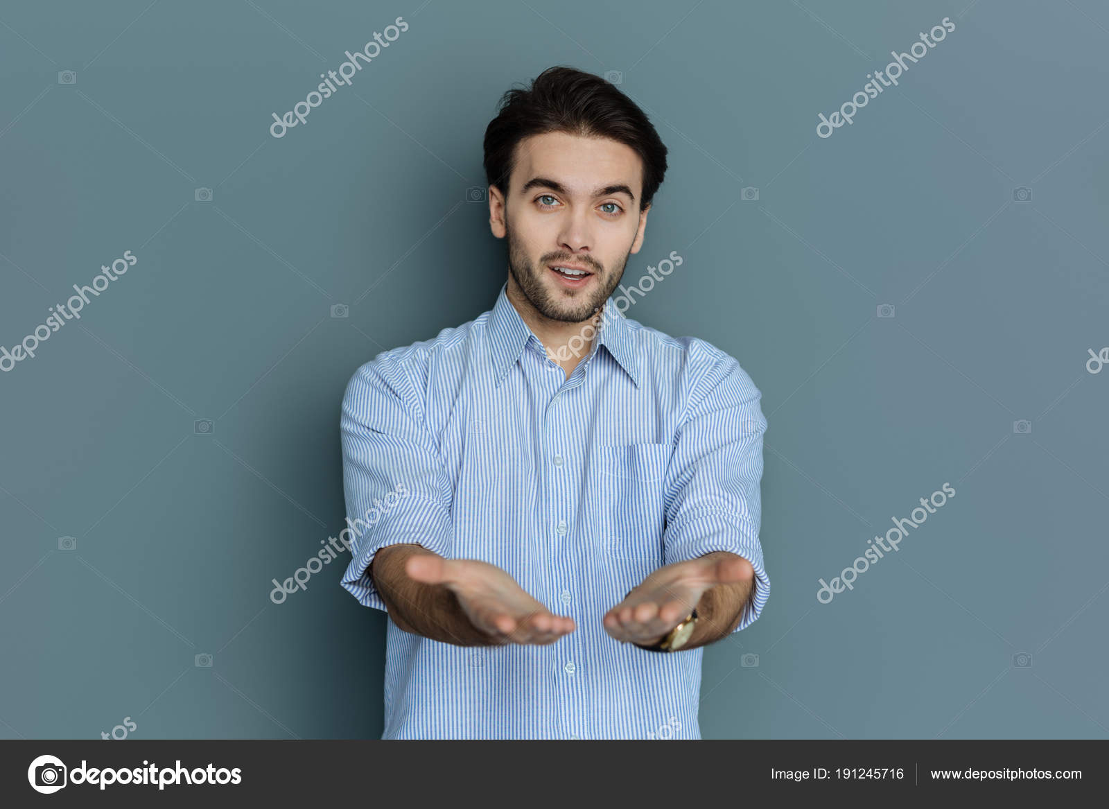 Attractive Man Hands