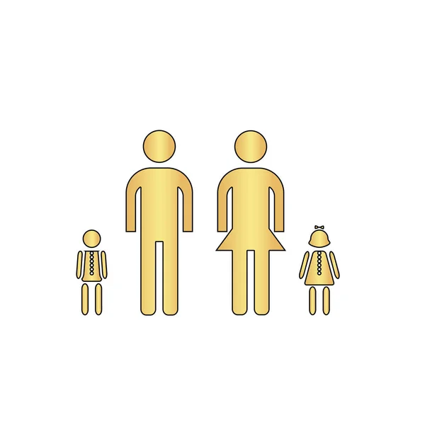 Family computer symbol — Stock Vector © burntime555 #131242252