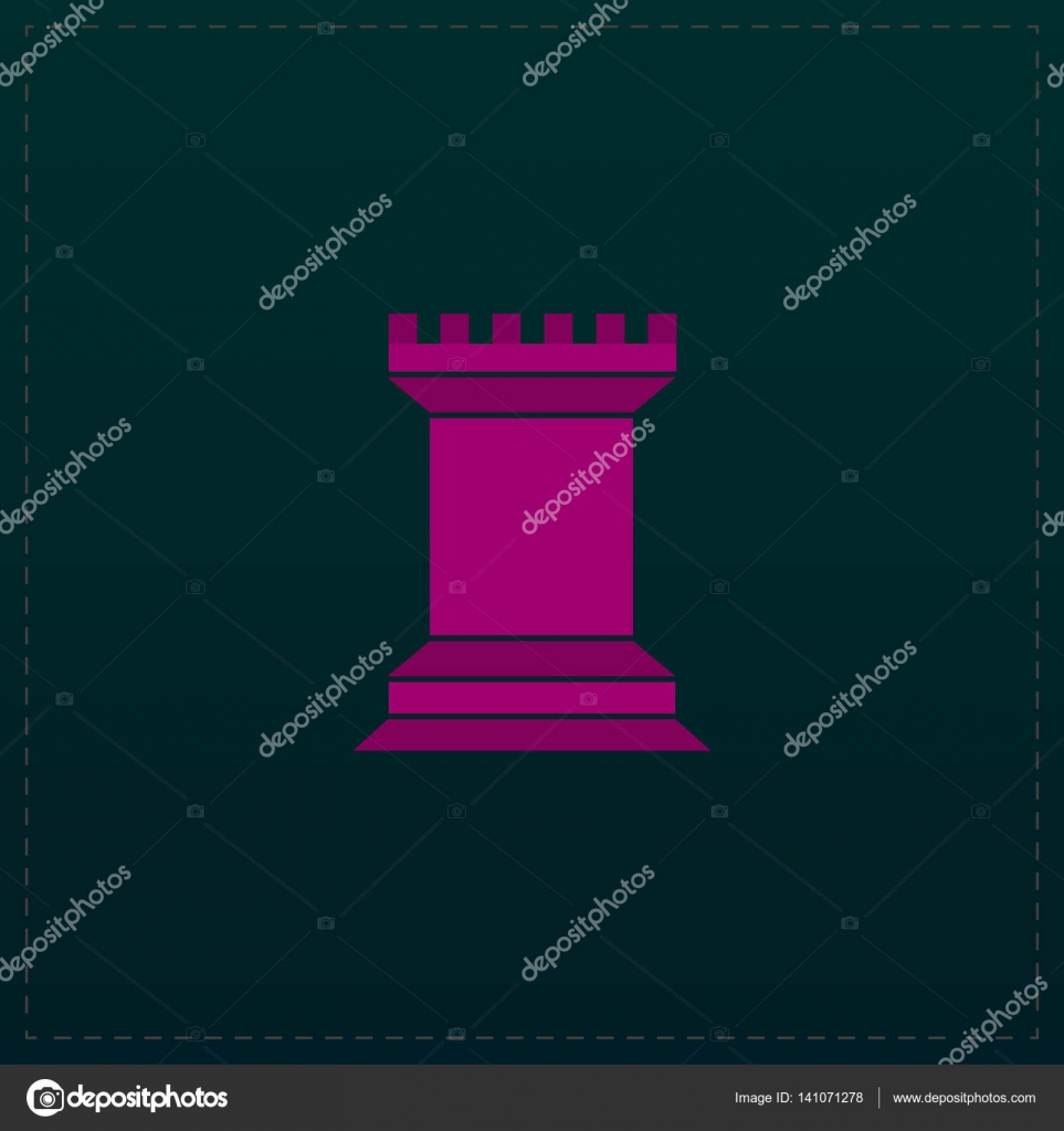 Chess Rook icon Stock Vector Image by ©burntime555 #141071278