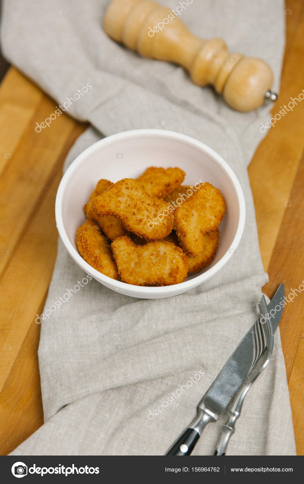 Fresh chicken nuggets — Stock Photo © tytbil88 #156964762