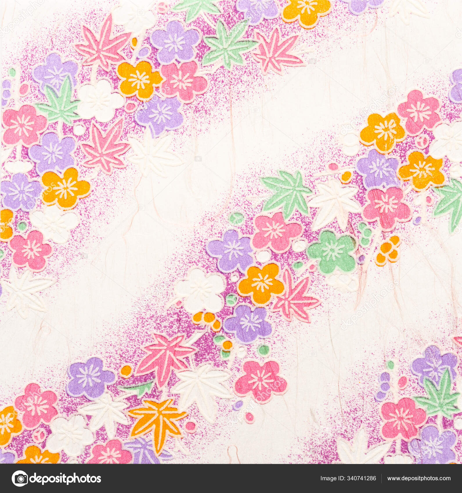 Japanese Paper Pattern Stock