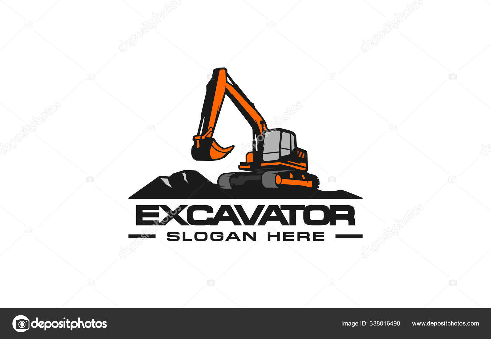 loader logo - loader - excavator logo template - excavator - equipmen ... loader logo - loader - excavator logo template - excavator - equipmen ...