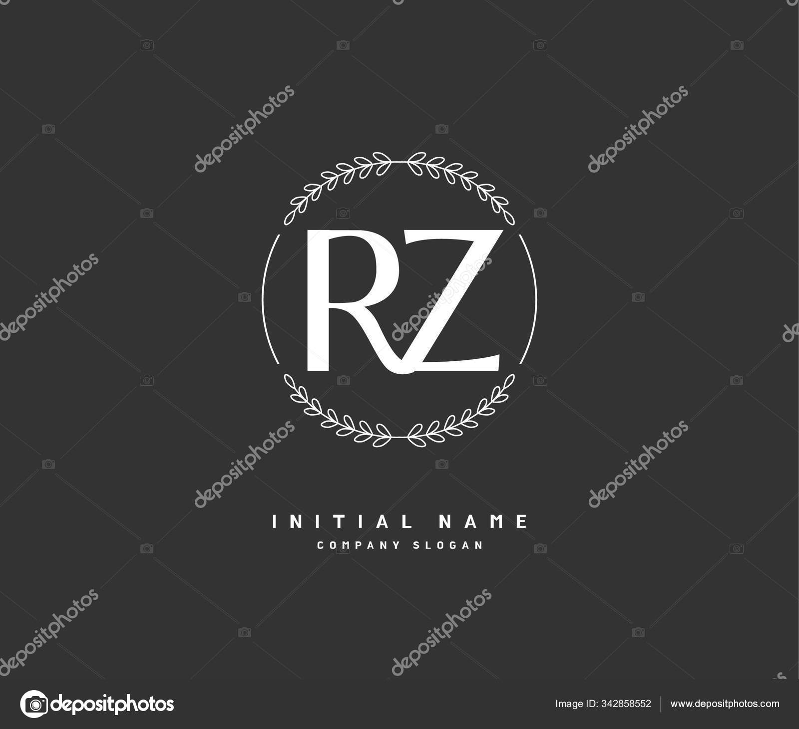 Beauty Vector Initial Logo Handwriting Logo Initial Signature Wedding ...