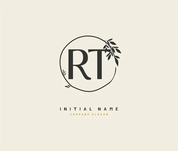 Inisial rt Vector Art Stock Images | Depositphotos