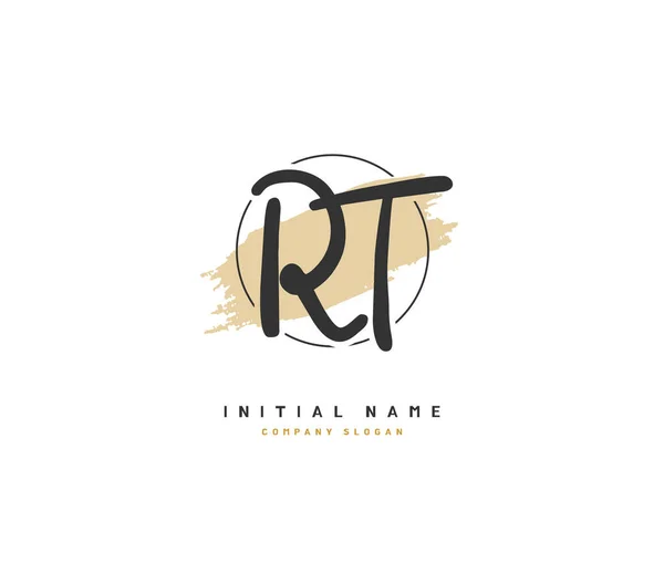 Inisial rt Vector Art Stock Images | Depositphotos