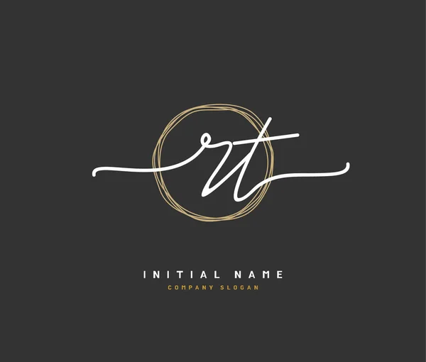 Inisial rt Vector Art Stock Images | Depositphotos