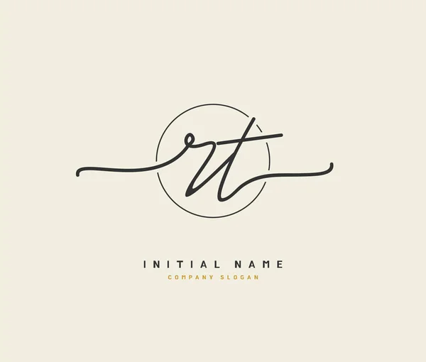 Inisial rt Vector Art Stock Images | Depositphotos