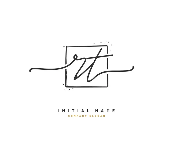 Inisial rt Vector Art Stock Images | Depositphotos