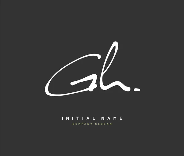 Gh logo Vektor Stok, Ilustrasi Gh logo Bebas Royalti | Depositphotos