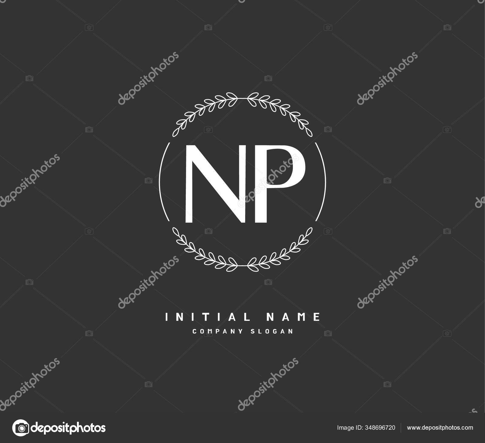 Beauty Vector Initial Logo Handwriting Logo Initial Signature Wedding ...