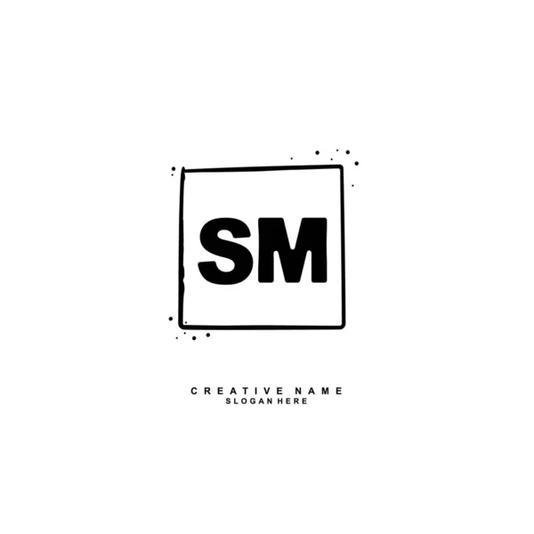 Written sm logo Stock Vectors, Royalty Free Written sm logo ...