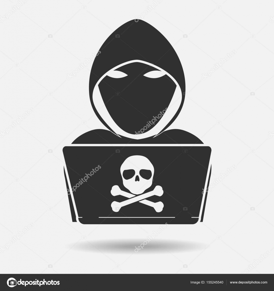 Hacking Skull Logo