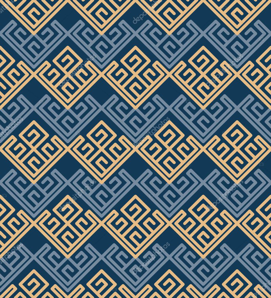 Sorunsuz arka plan Güneydoğu Asya retro Aborijin geleneksel ©kusabi ...