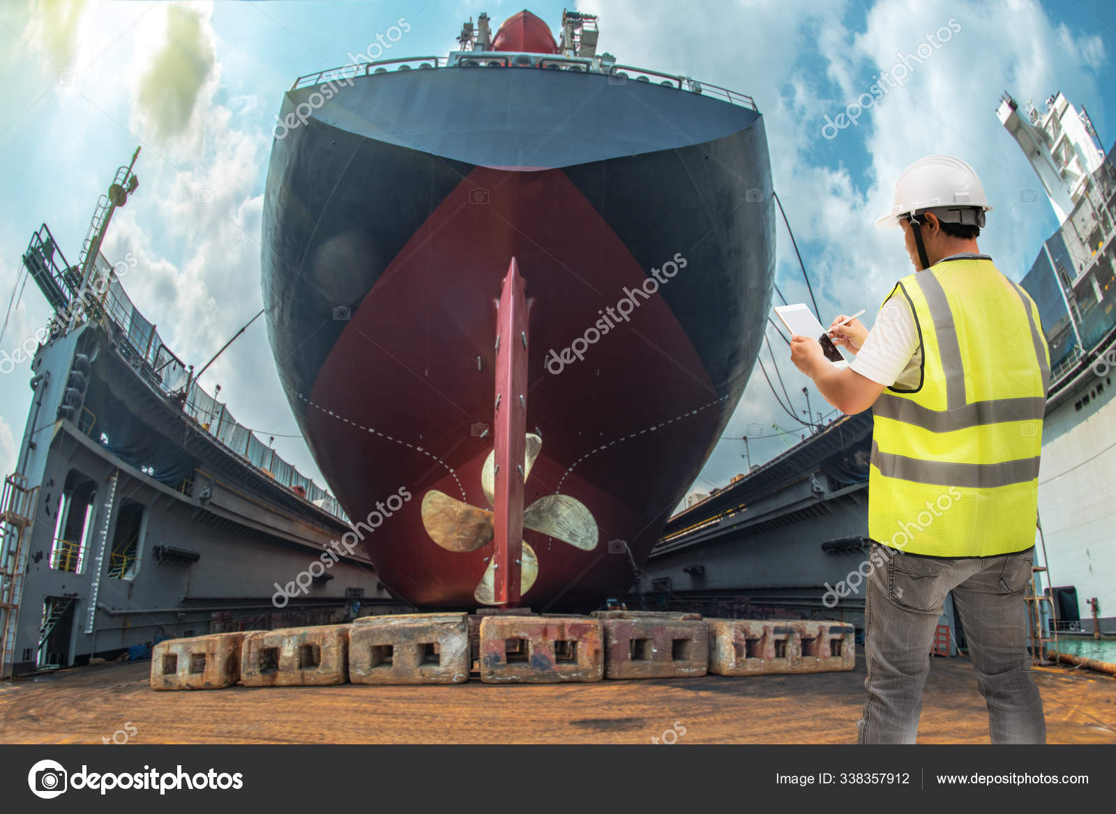 Port Controller Surveyor Inspector Inspect Recondition Repairing ...