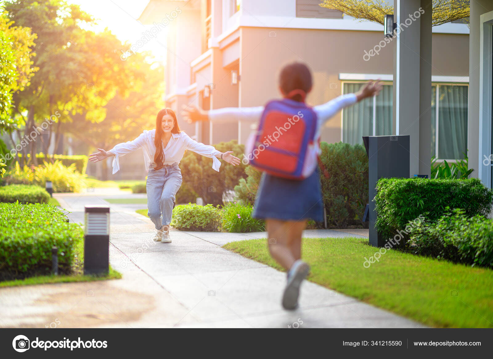 Going Home From School