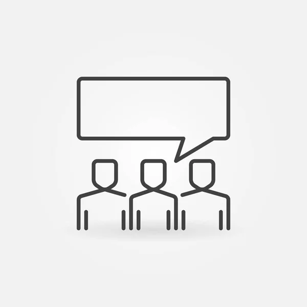 Speech Bubble Outline Icon Vector Art Stock Images Depositphotos