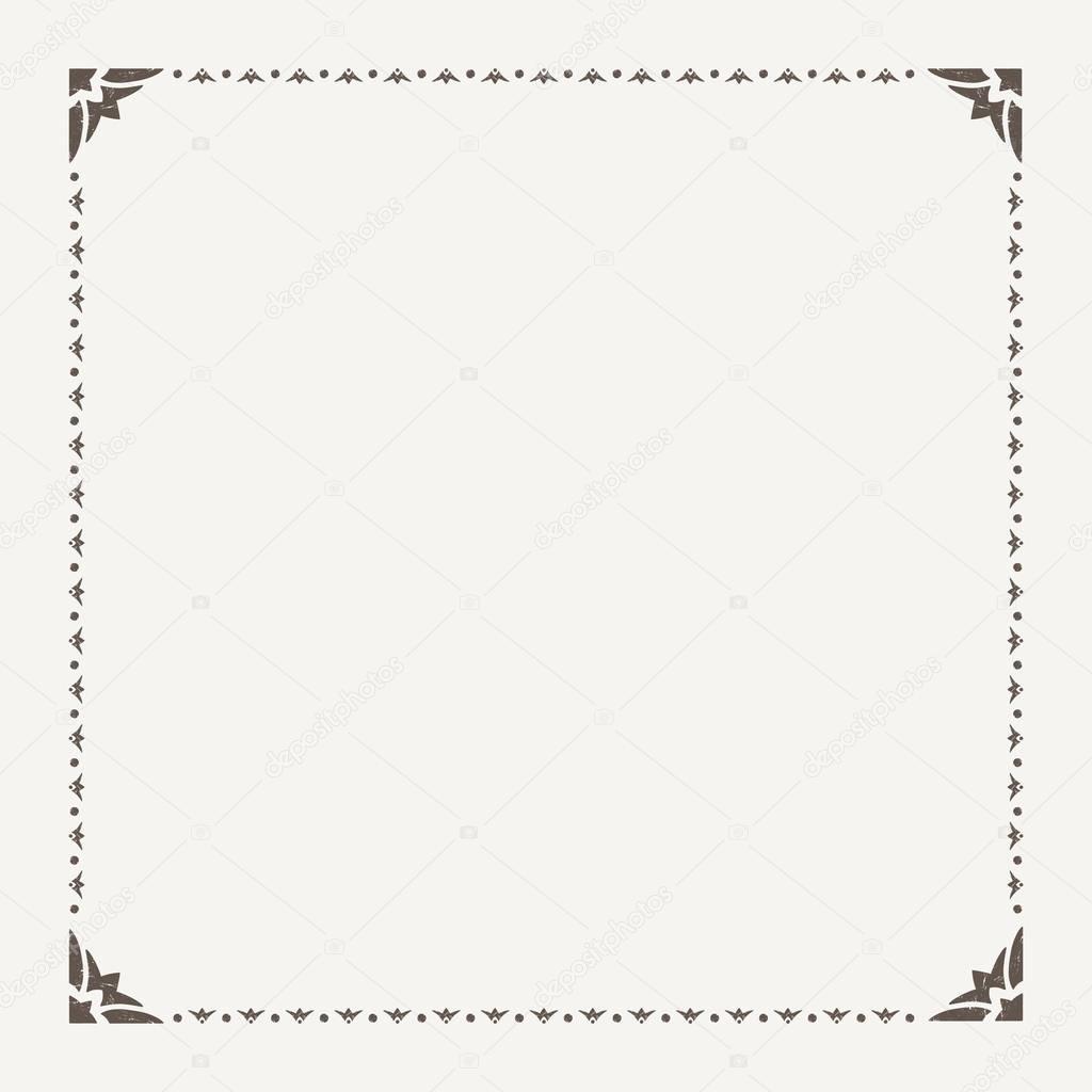 Frame, Border and LIne Design Elements, Hand Drawn Vector Series ...
