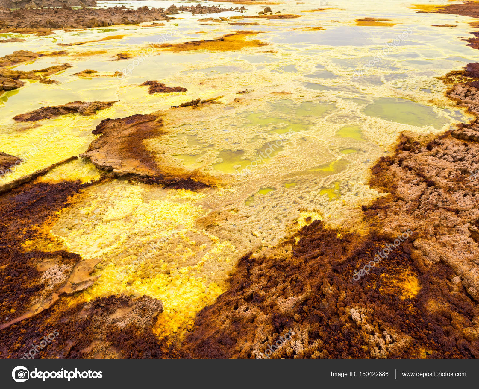 Dallol in Danakil Depression, Ethiopia Stock Photo by ©magdalena ...
