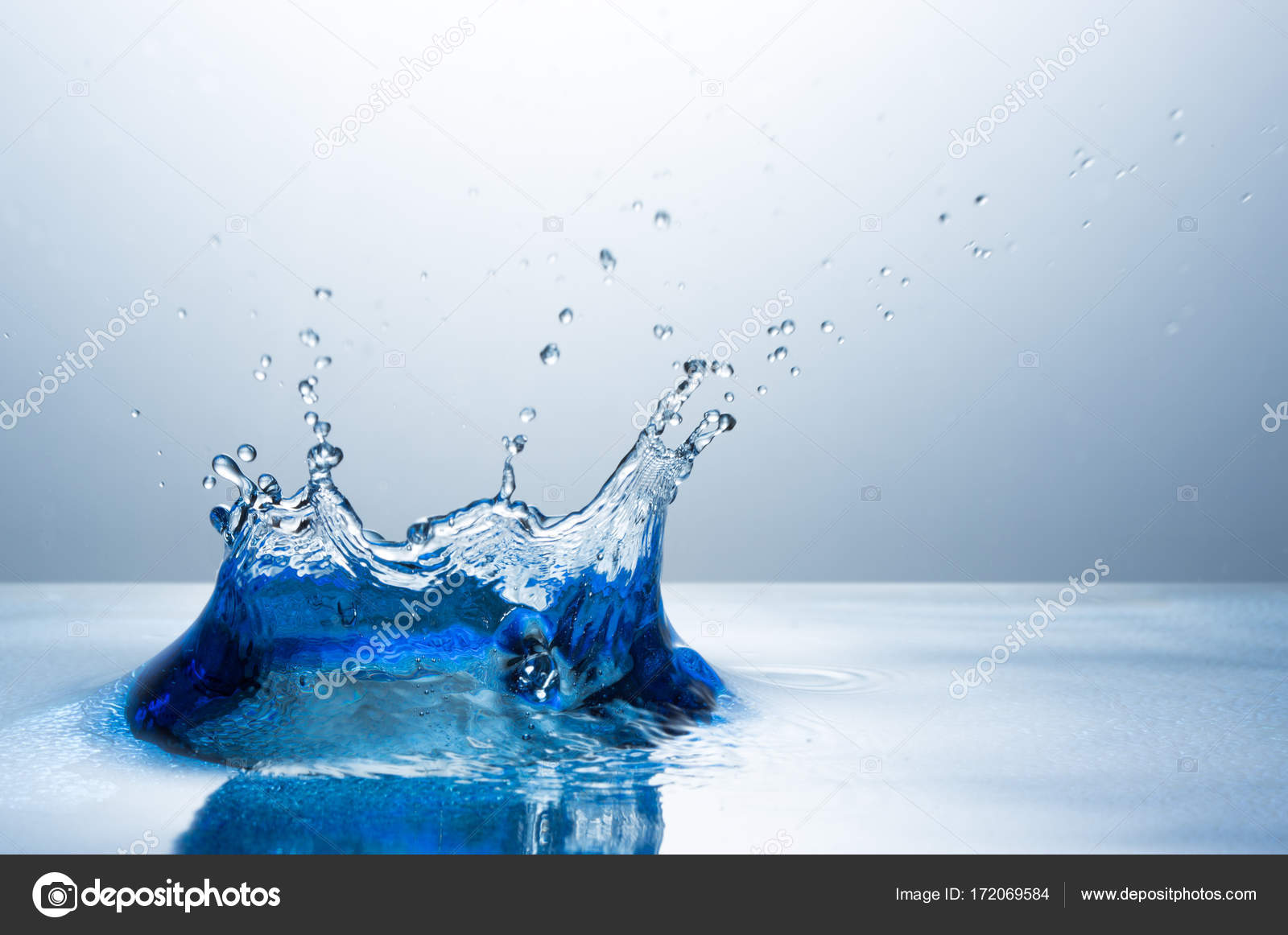 Beautiful splash of water Stock Photo by ©chagin 172069584