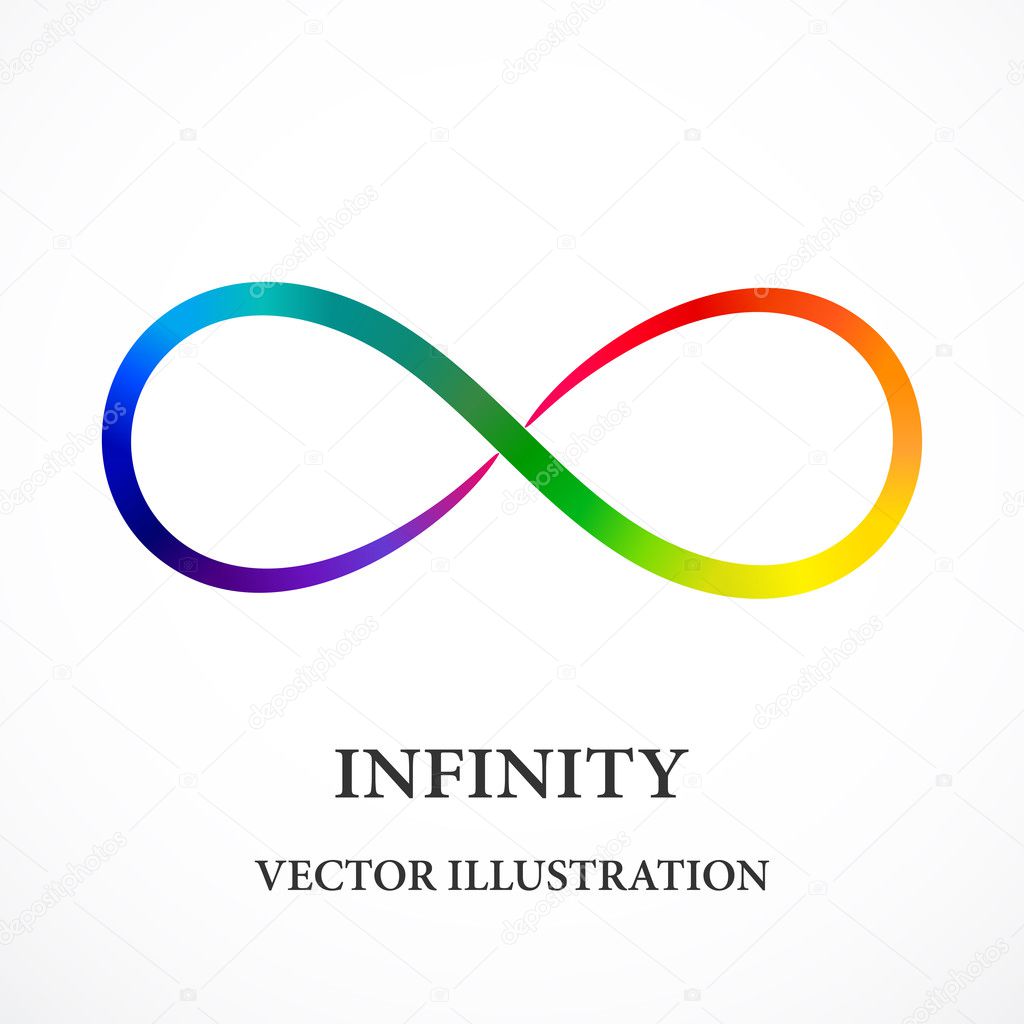 Contour rainbow infinity symbol Stock Vector Image by ©CosmoSquirrel ...