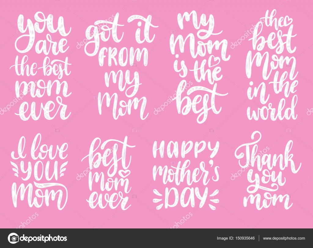 Hand lettering set Stock Vector Image by ©vladayoung #150935646