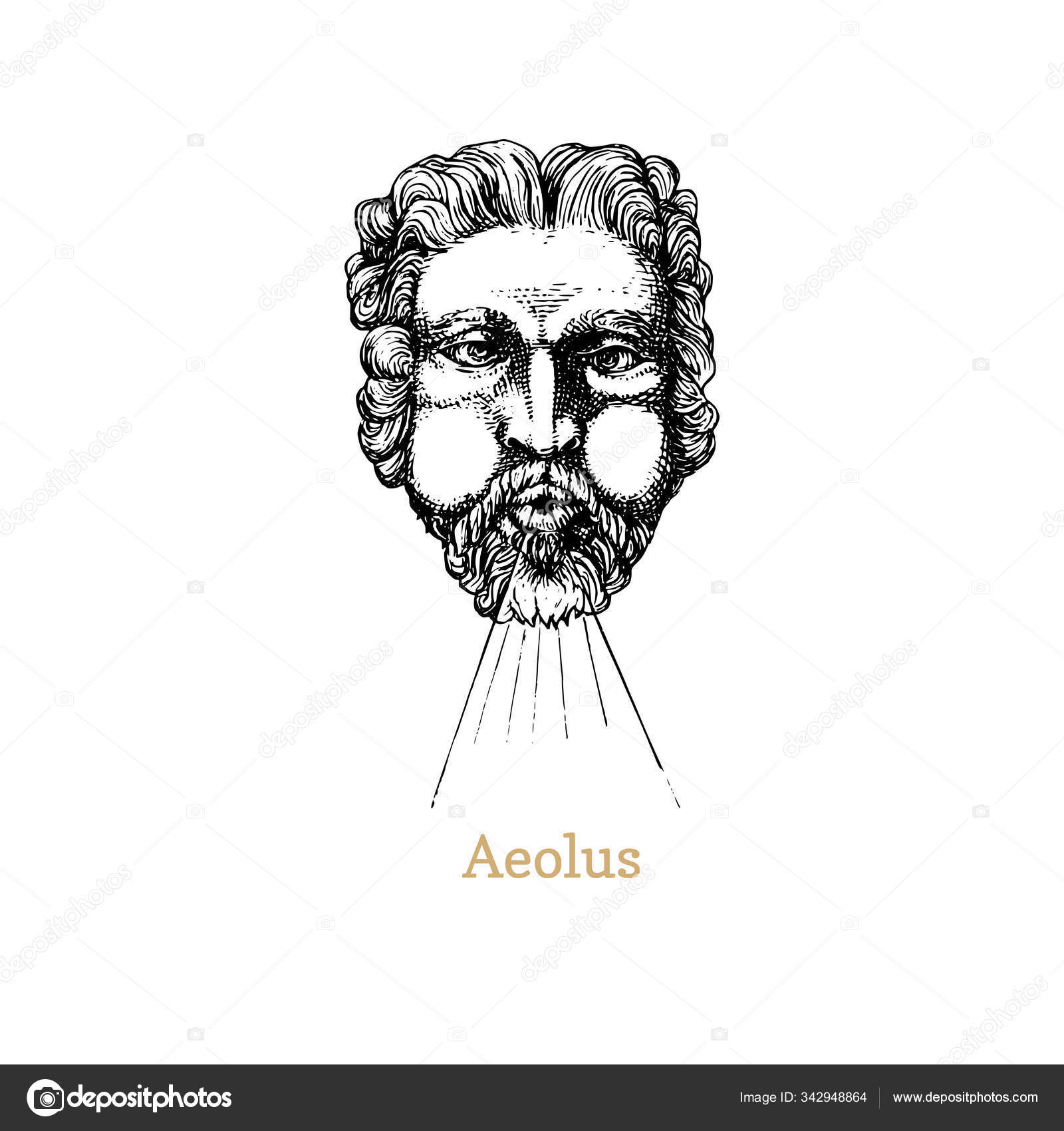 Aeolus God Of Wind Symbol