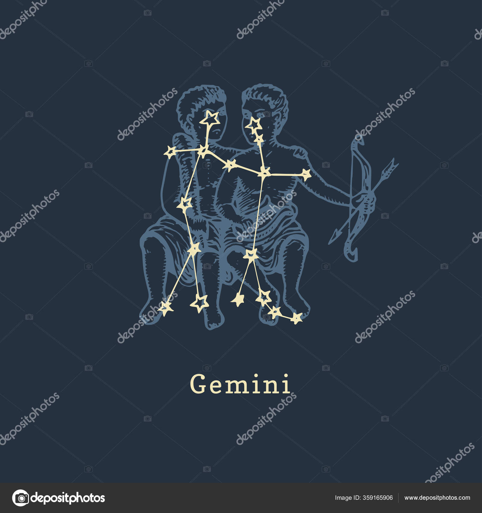 Gemini Twins Constellation