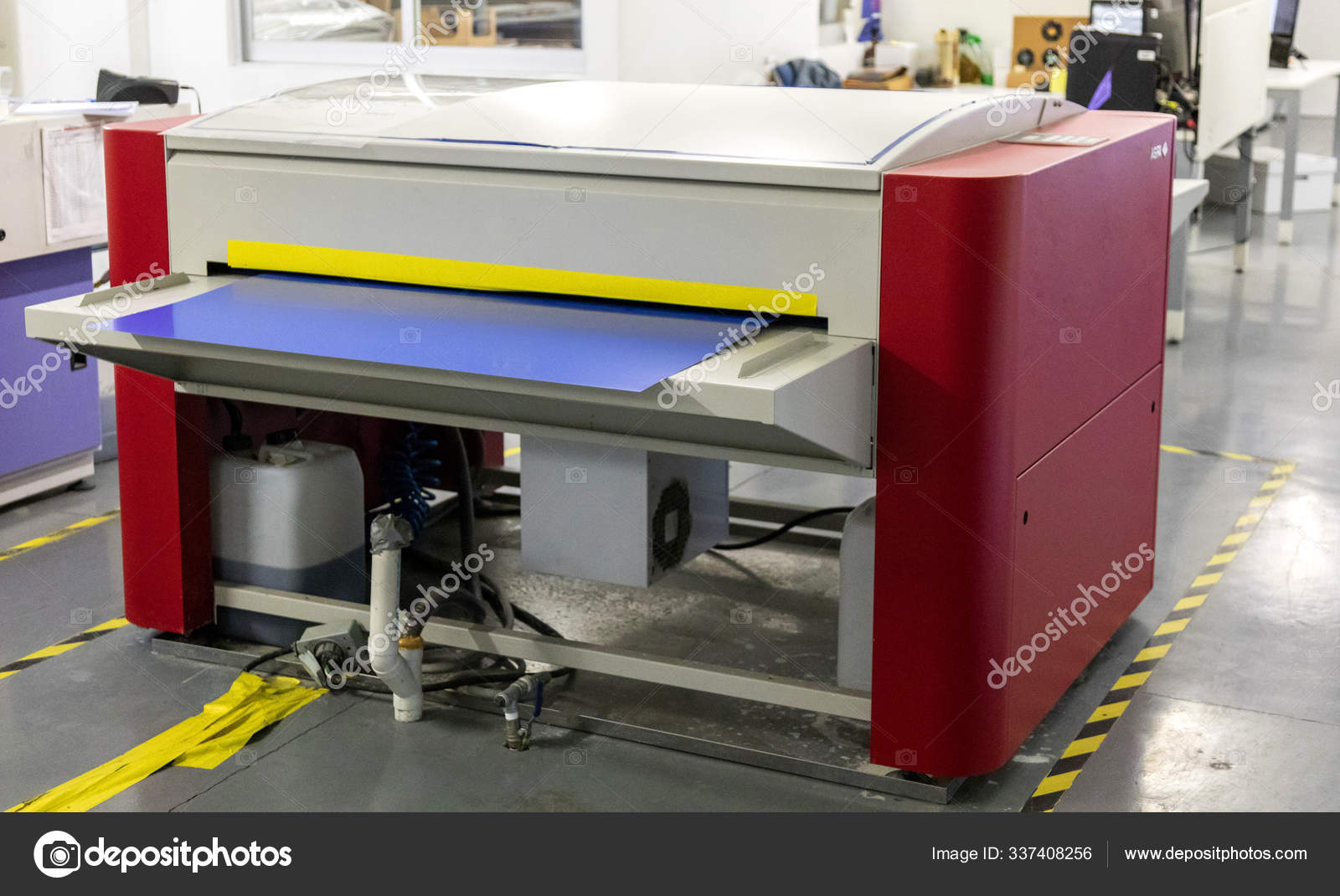 Printing processes industry — Stock Photo © camaralenta #337408256