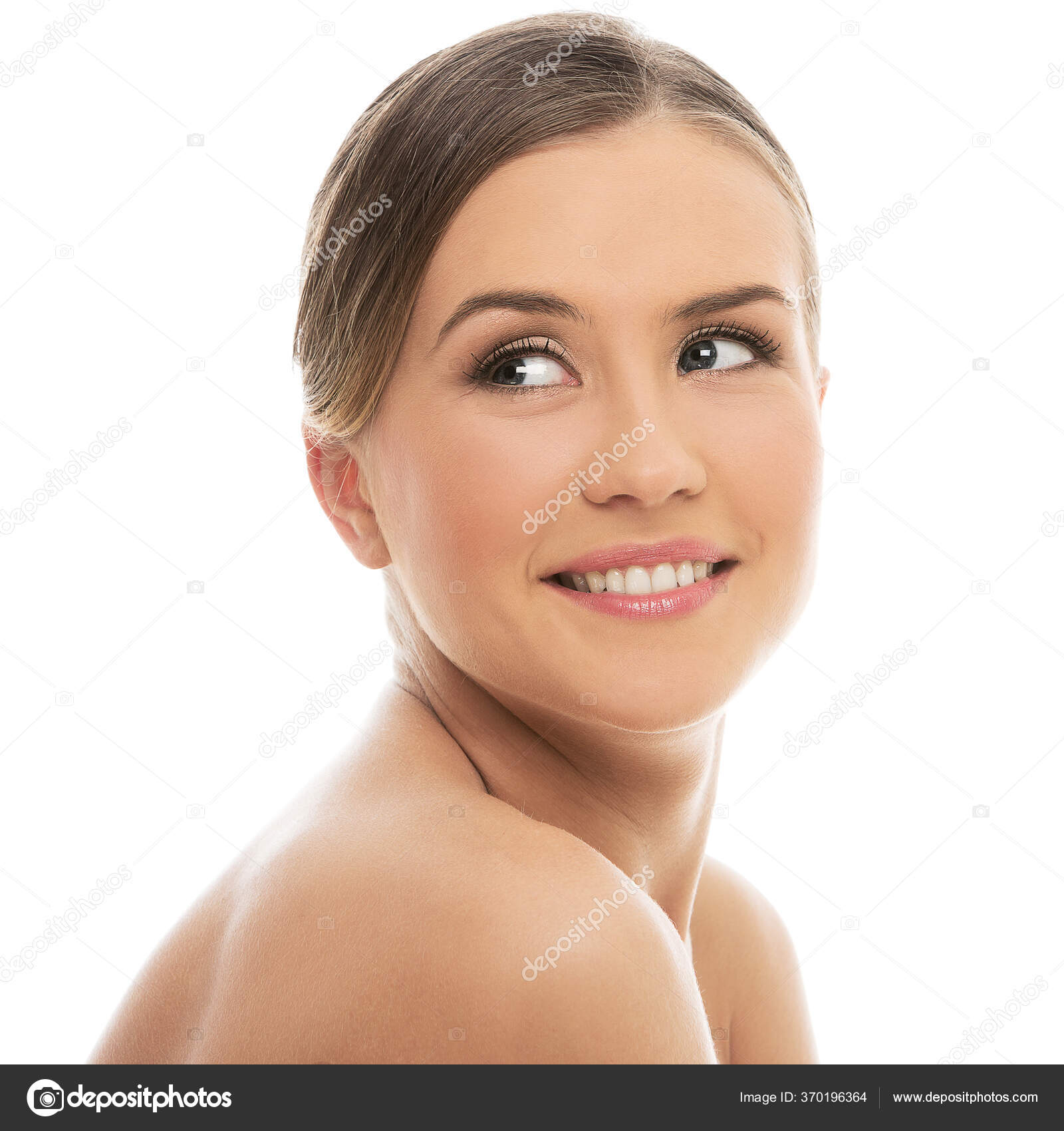 Cute Woman Beautiful Face Stock Photo by ©racool_studio 370196364