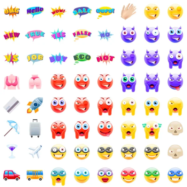 Emoticons diavoletto Immagini Vettoriali Stock | Depositphotos