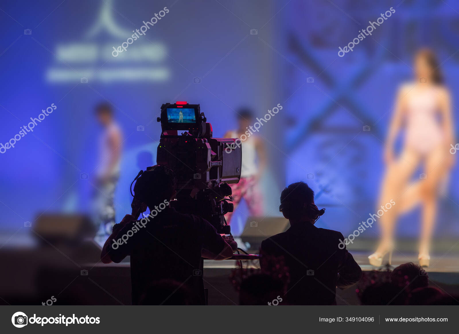 High Video Dslr Production Camera Social Network Live Recording Stage ...