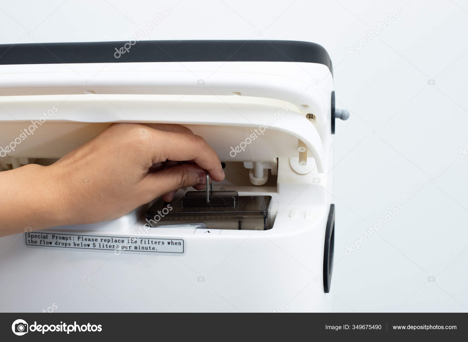 Medical Device Individual Portable Oxygen Cylinder Put Gas Patients ...