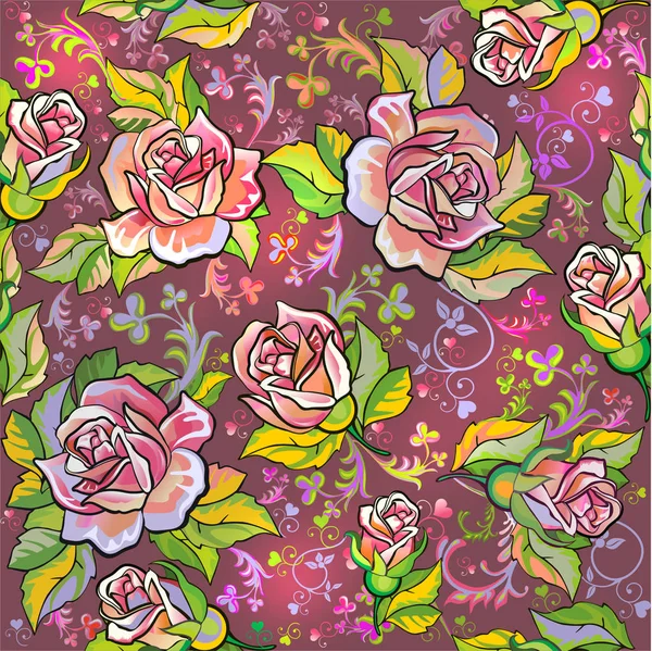 Beautiful Flowers Printing Fabric Paper Creating Fashion Design ...