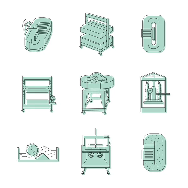 Hand paper making process icon set vector Stock Vector Image by ©l ...