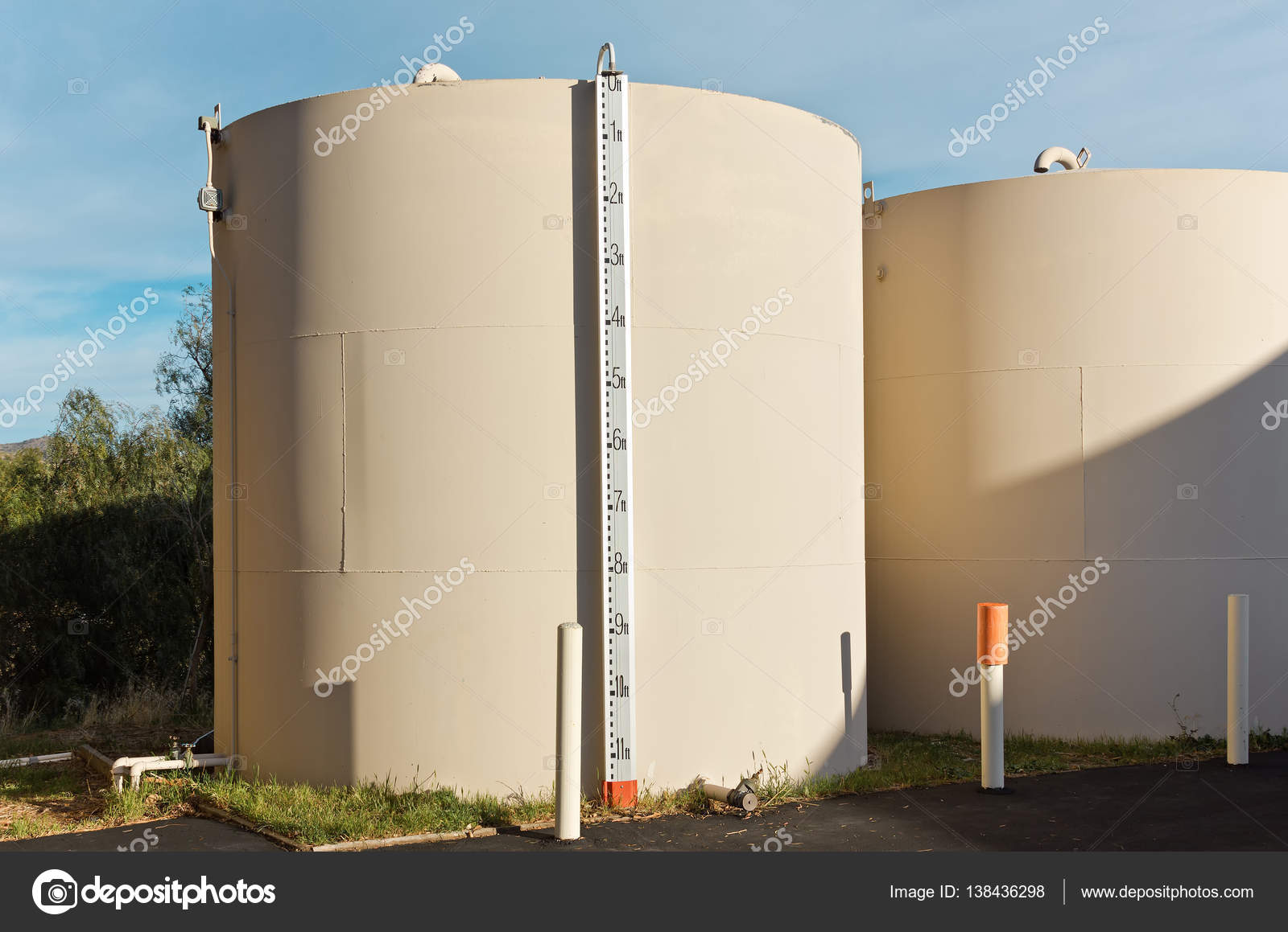 Above Ground Water Tanks Stock Photo by ©Johnnyrh 138436298