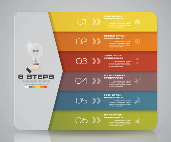 Steps Simple Editable Process Chart Infographics Element Eps Stock Vector by ©empty_vectorist ...